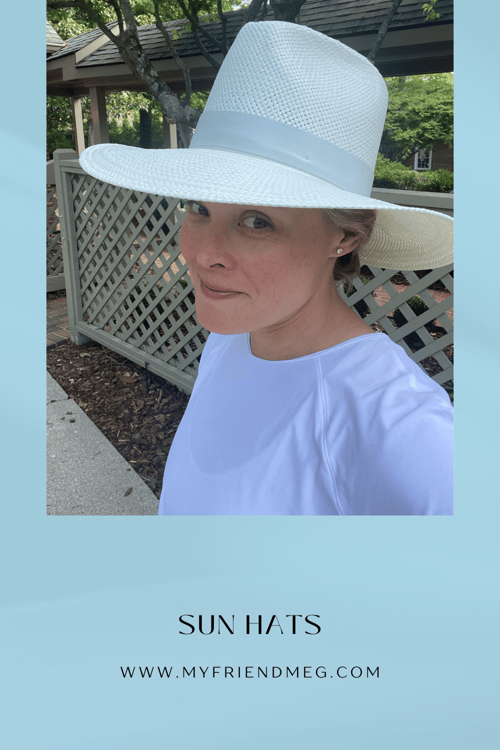 Wide Brim Sun Hats - My Friend Meg