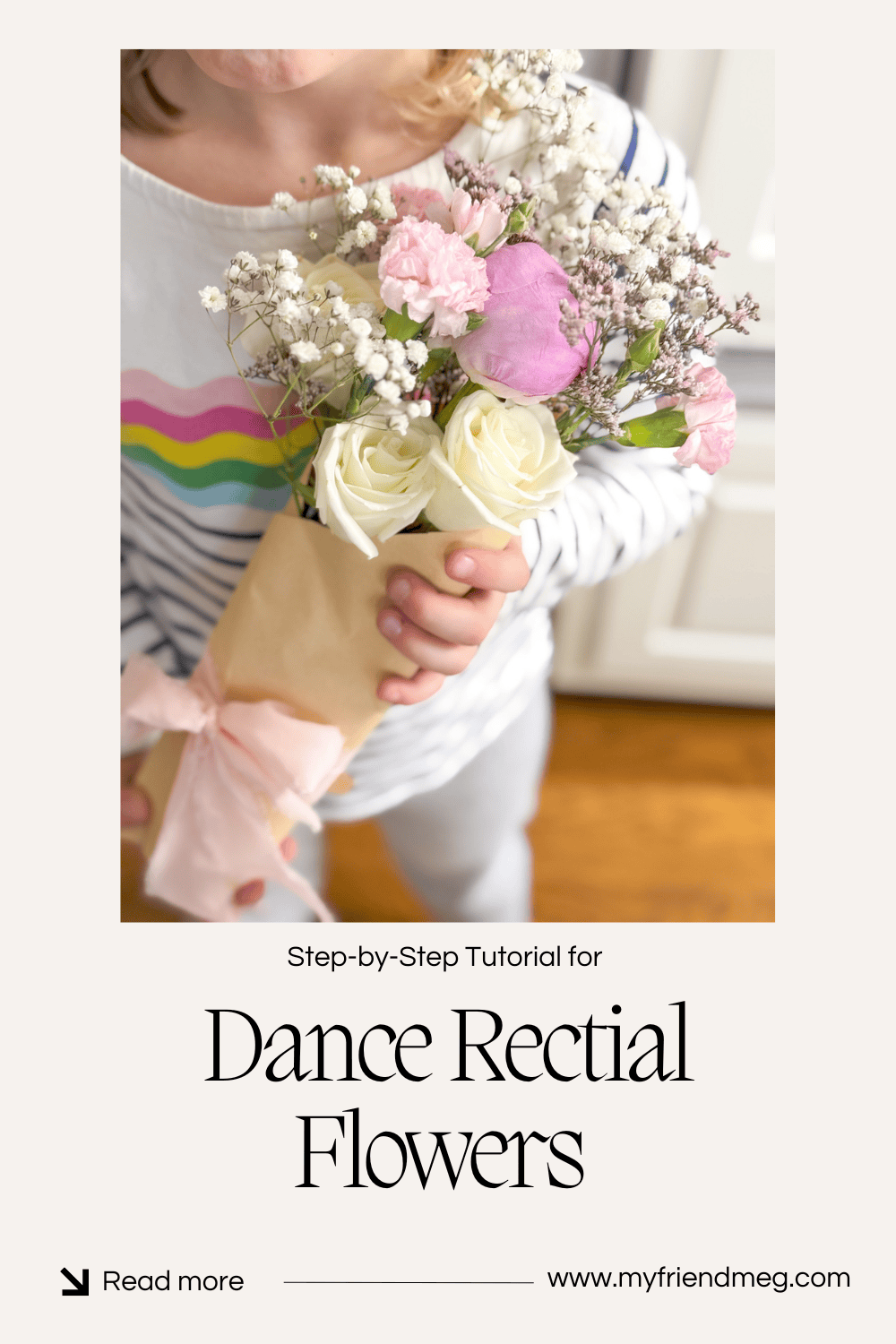 DIY Dance Recital Flowers for Girls - My Friend Meg