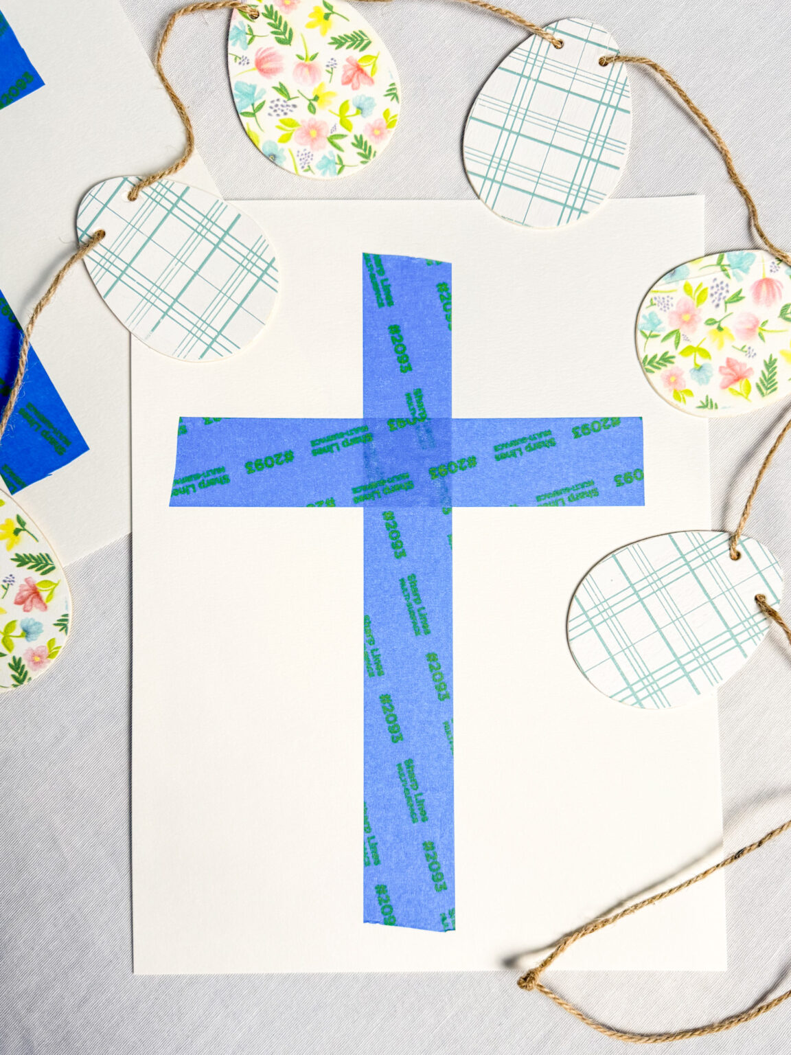 Easter Craft - The Easiest Easter Cross - My Friend Meg