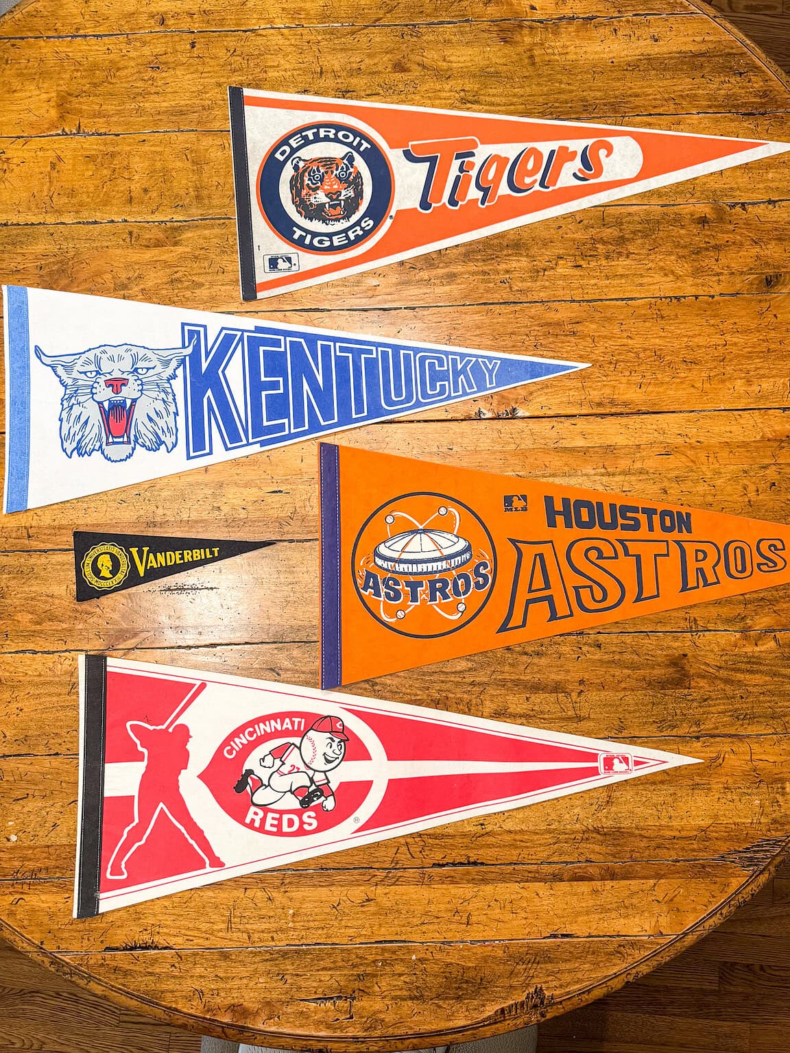 DIY Sports Pennant Garland: Classic Decor for a Boy’s Room - My Friend Meg