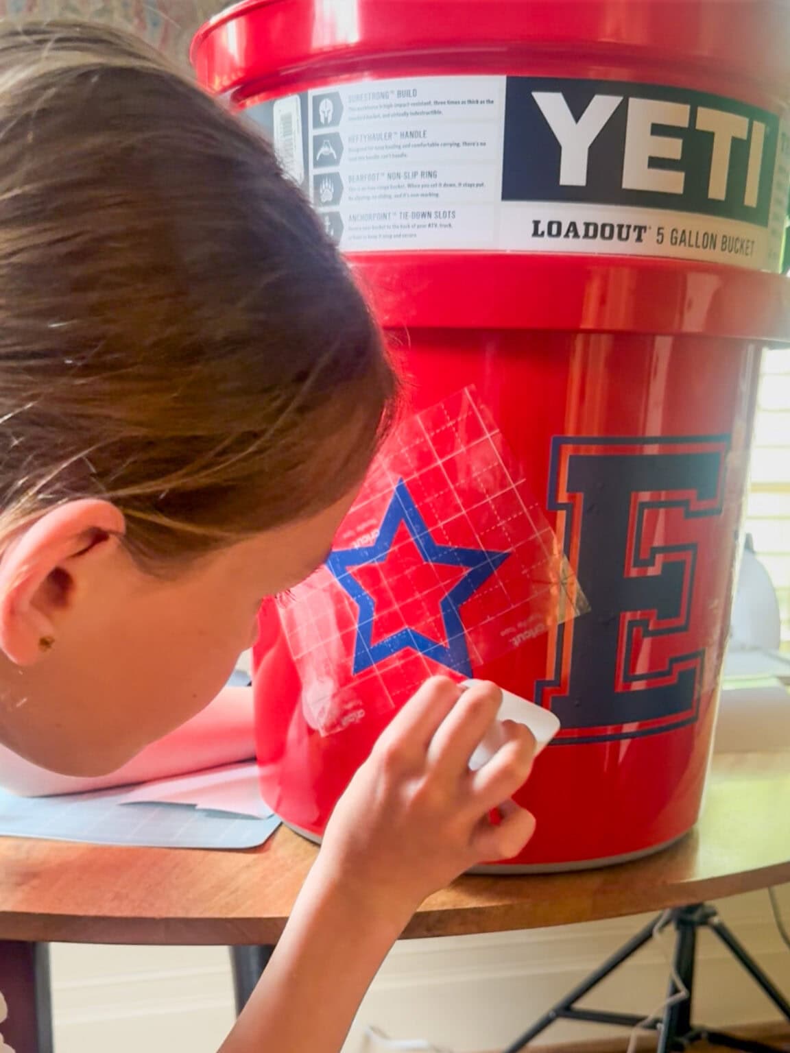 All-Star Custom Baseball Bucket - My Friend Meg