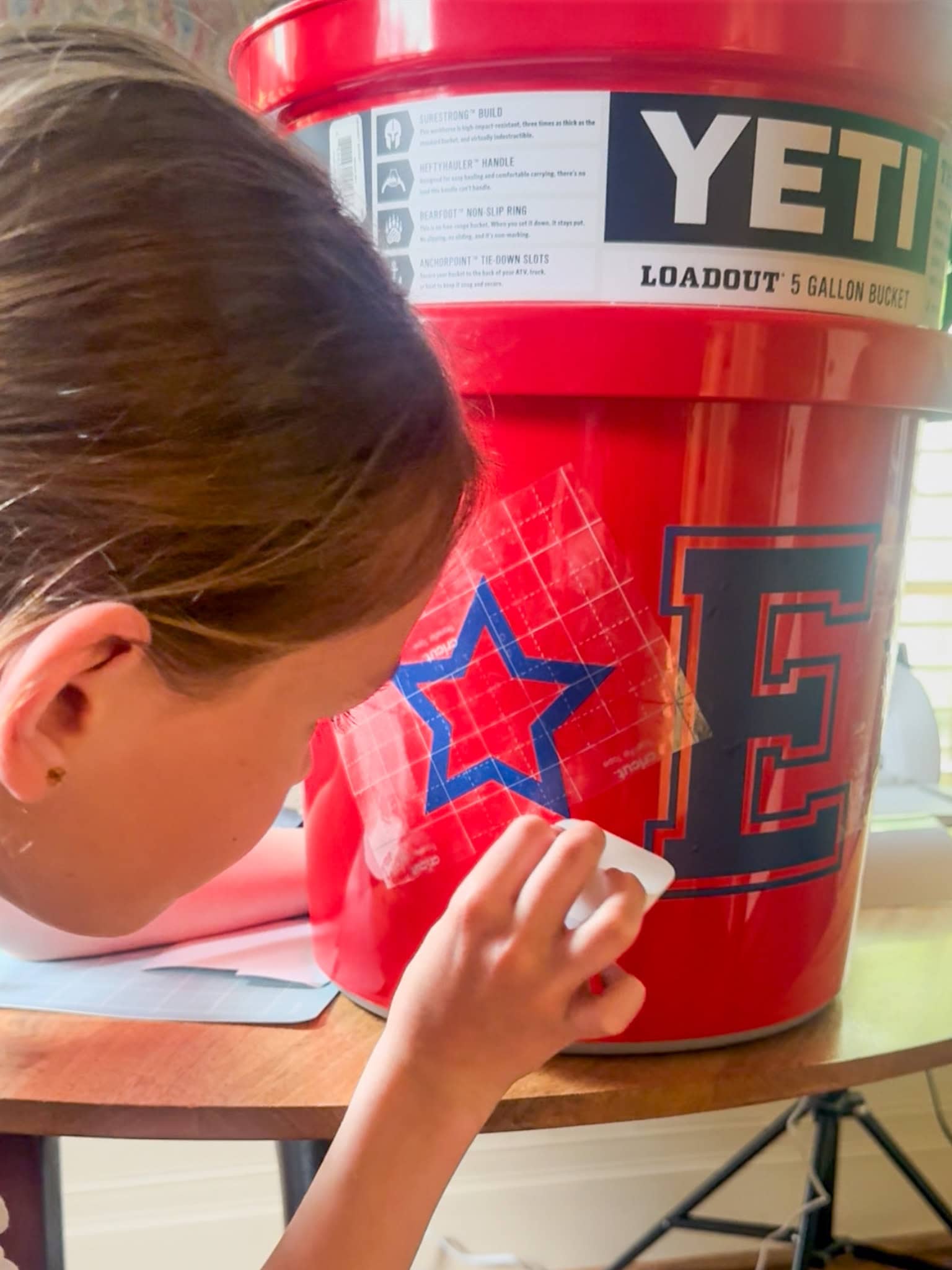 All-Star Custom Baseball Bucket - My Friend Meg